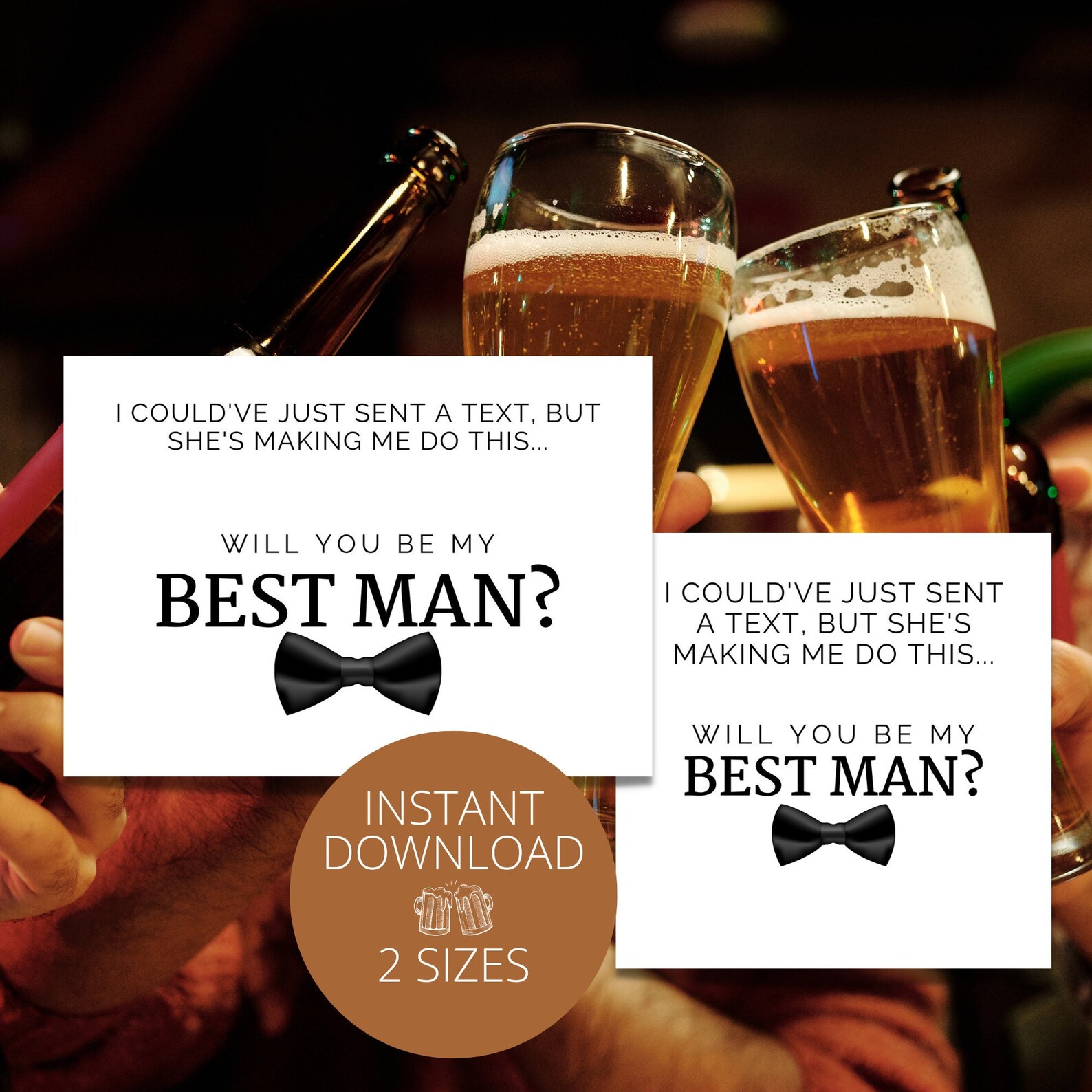 Best Man Proposal - Could Have Been a Text Best Man Proposal Card ...