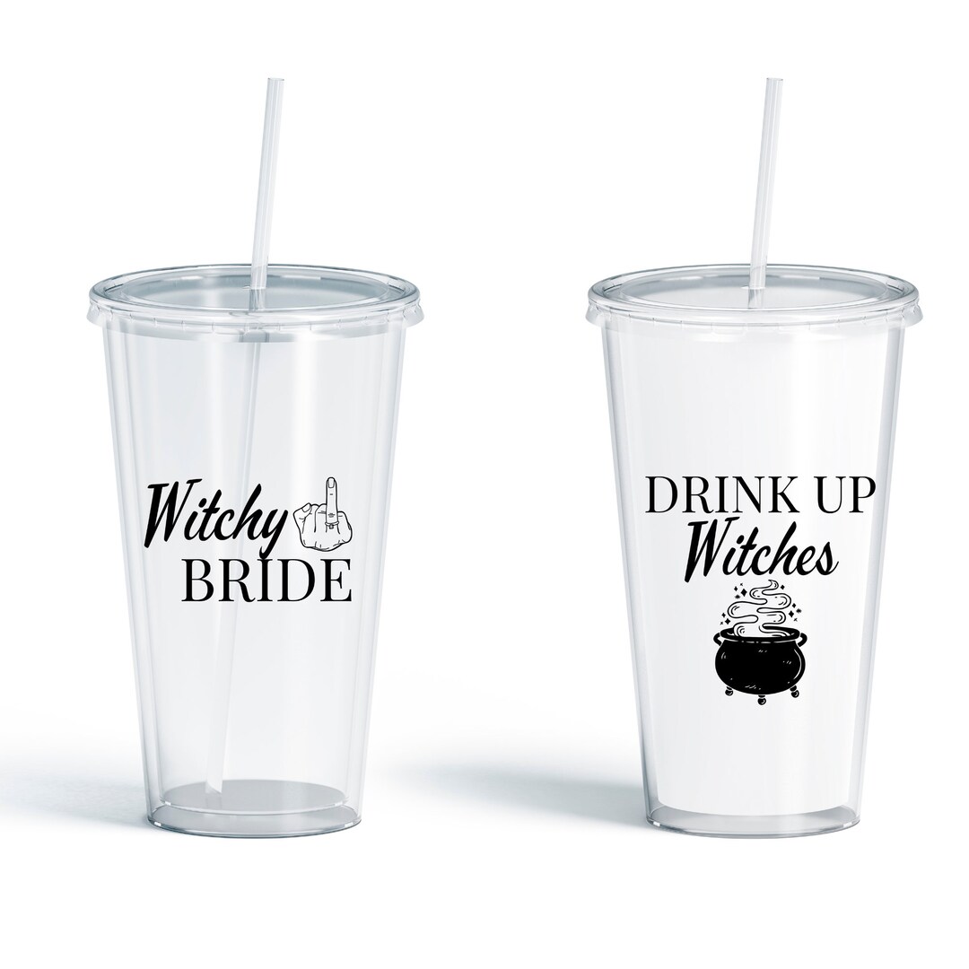 Drink up Witches SVG & Witchy Bride Cut File Bundle | Halloween ...