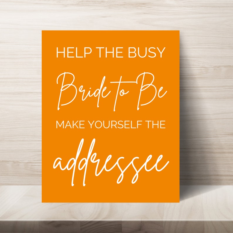 Bridal Shower Bundle Mimosa Bar Sign Love Is Sweet Sign Miss To Mrs Sign Orange Bridal
