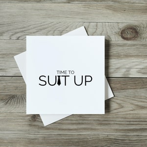 Printable Groomsmen Proposal Card: Suit up Invitation (PDF & PNG) - Etsy