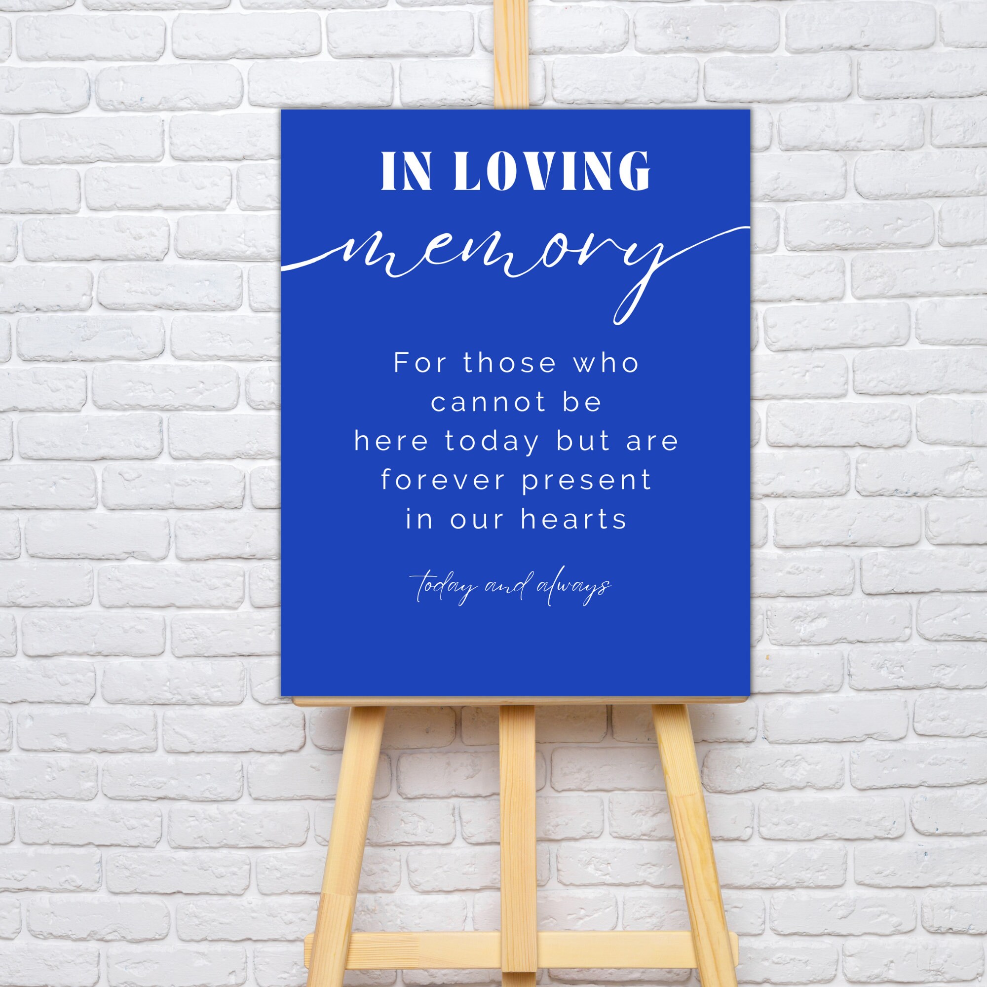 Until We Meet Again in Loving Memory Sign Printable Wedding Sign Ideas ...