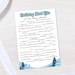 Winter Wonderland Holiday Mad Libs Game: Christmas Party (instant ...