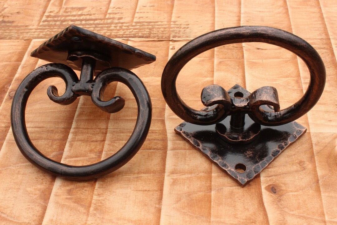 Round Door Handle, Gate Hardware - Etsy