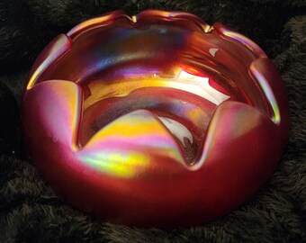 Viterra Glass Rose Bowl - Etsy