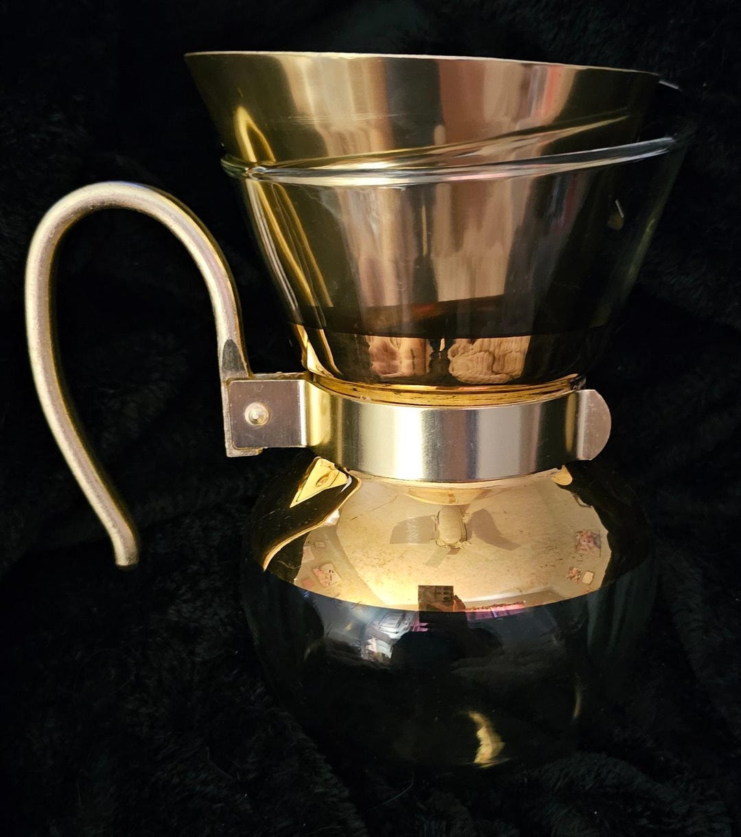 Vintage Wilbur Curtis Gold Trim Glass Pyrex Drip Coffee Pot - Etsy