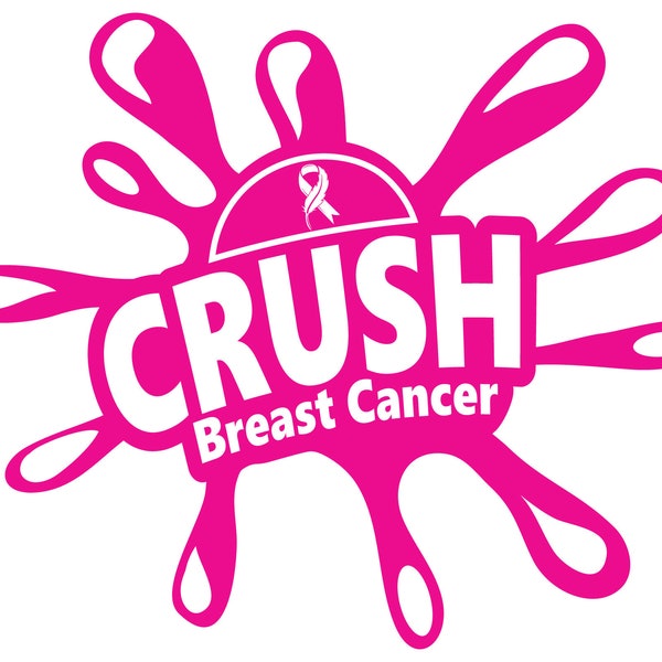 Crush Cancer Svg - Etsy