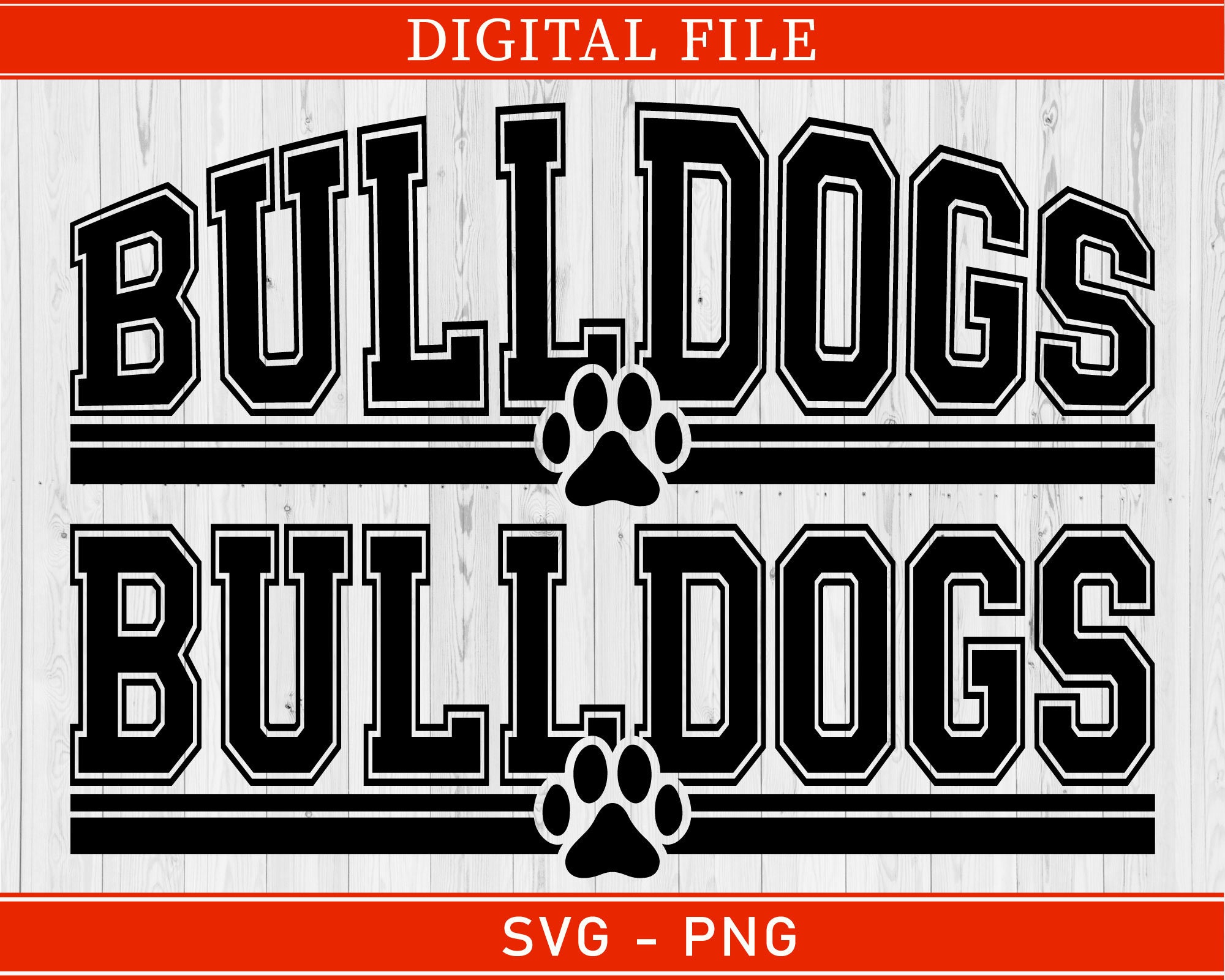 Bulldogs Football Svg Bulldogs Svg Football Svg Bulldogs - Etsy