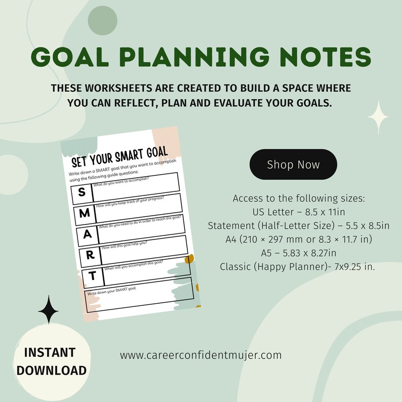 Career Worksheets; Career Success Bundle, Career Journal, Career ...