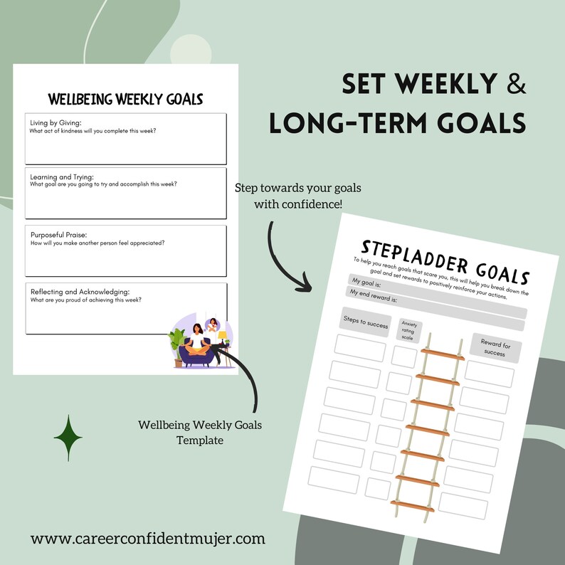 Career Worksheets; Career Success Bundle, Career Journal, Career ...