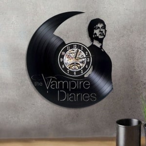 Vampire Movie Characters Vinyl Record Clock Large Wall Art for Women ...