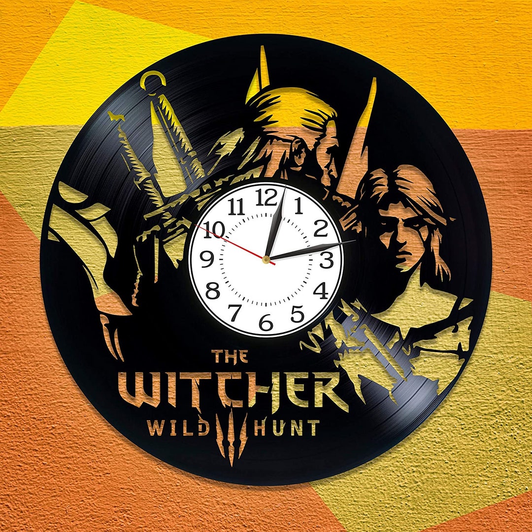 Video Game Vinyl Record Unique Wall Clock Gamer Art for Room Original ...