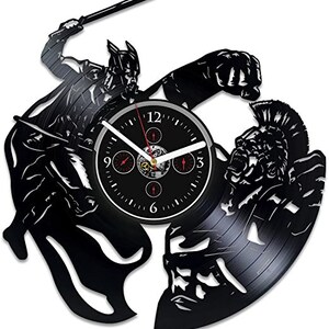 Thor Vs Hulk Vinyl Record Laser Cut Clock Superheroes Wall Decor Cool ...