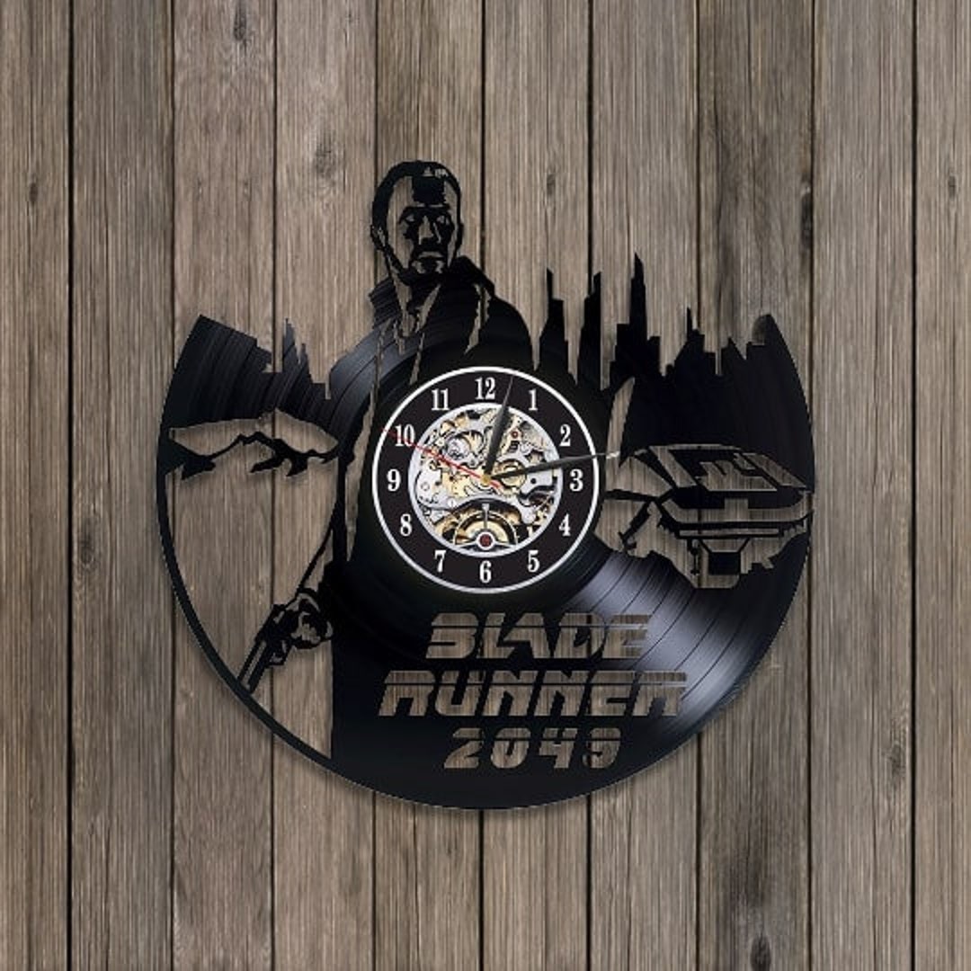 Blade Runner 2049 Vinyl Record Unique Clock Modern Décor for Men Room ...