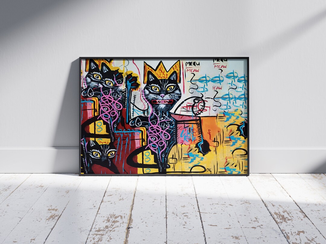 Jean Michel Basquiat, Basquiat Print, Street Art, Exhibition Poster ...