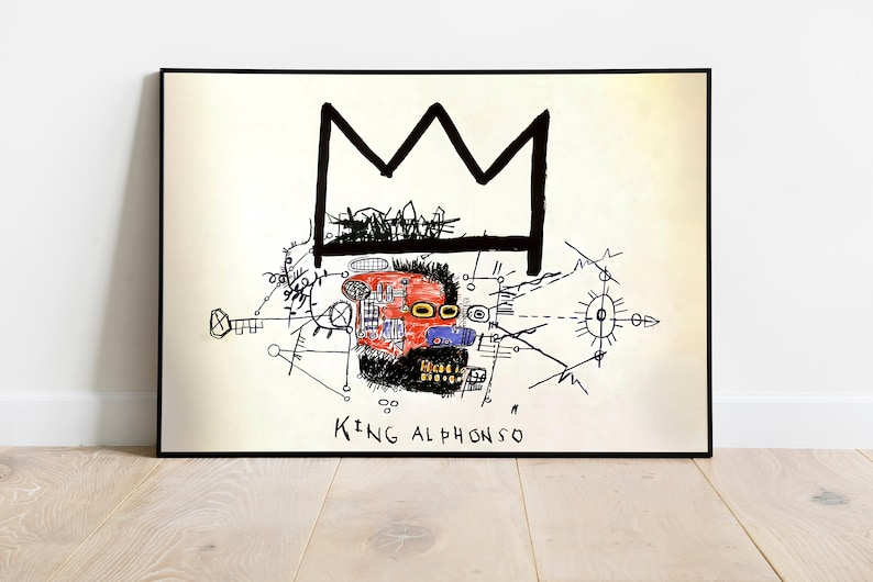 Jean Michel Basquiat Basquiat Print Street Art Exhibition Poster ...