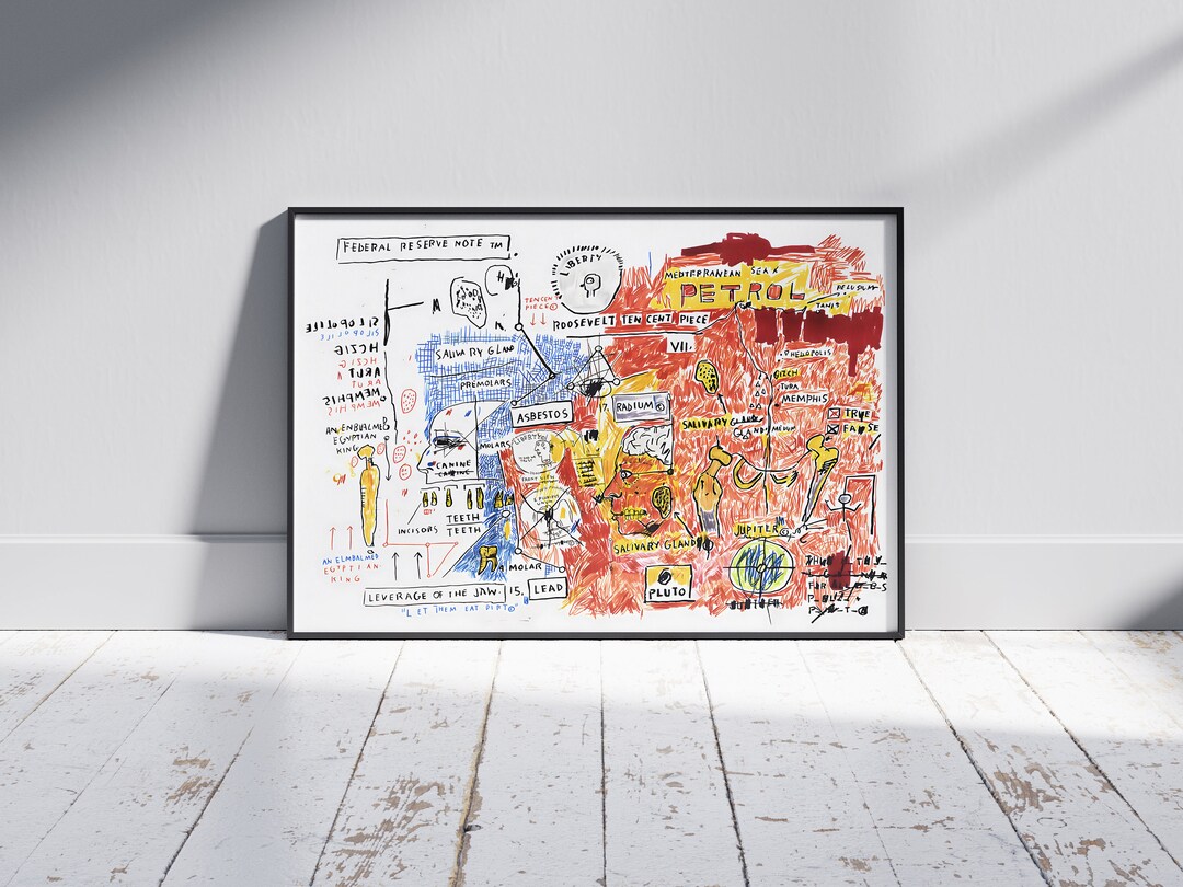 Jean Michel Basquiat, Basquiat Print, Street Art, Exhibition Poster ...