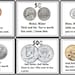 Coin Sorting Activity-6 US Coins - Etsy