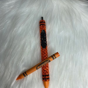 Crayon Inspired Custom Rhinestone Pens - Etsy