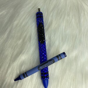 Crayon Inspired Custom Rhinestone Pens - Etsy