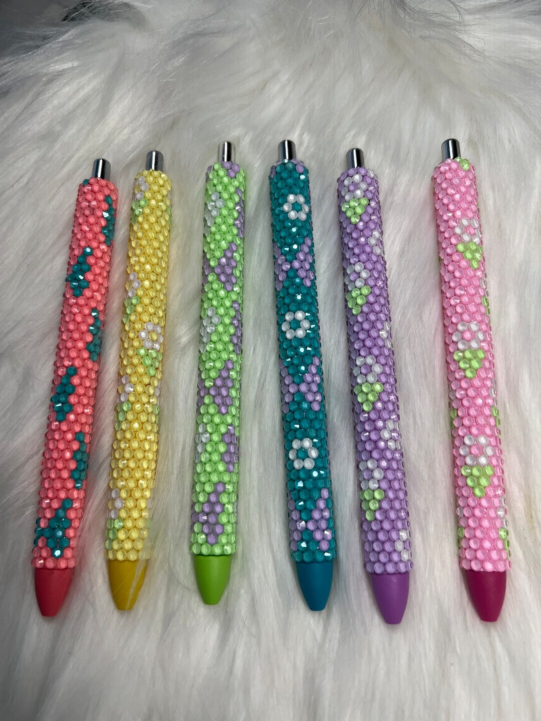 Spring Bouquet Bling Pen SET - Etsy