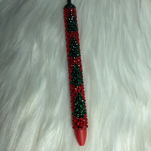 Holiday Theme Custom Rhinestone Pens - Etsy