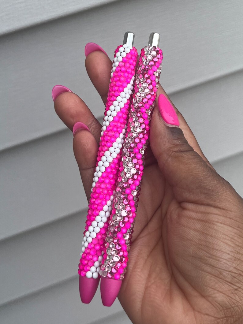 Design Custom Rhinestone Pens - Etsy