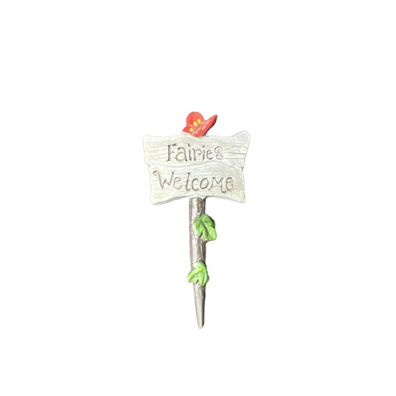 Fairies Welcome Sign - Etsy