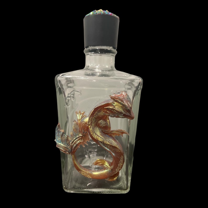 Set of 3 Dragon Bottles - Etsy