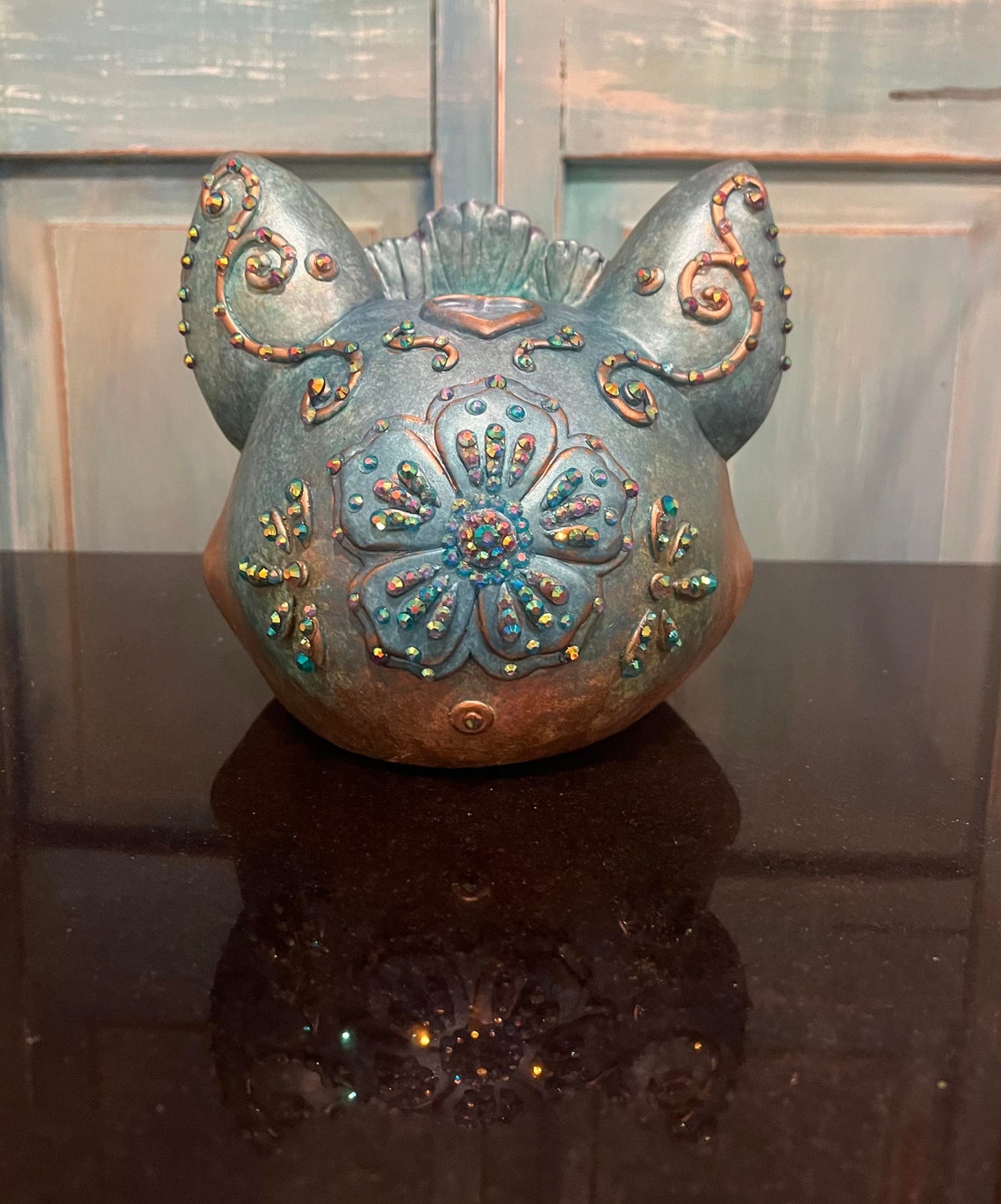 Cat Sugar Skull Day of the Dead - Etsy