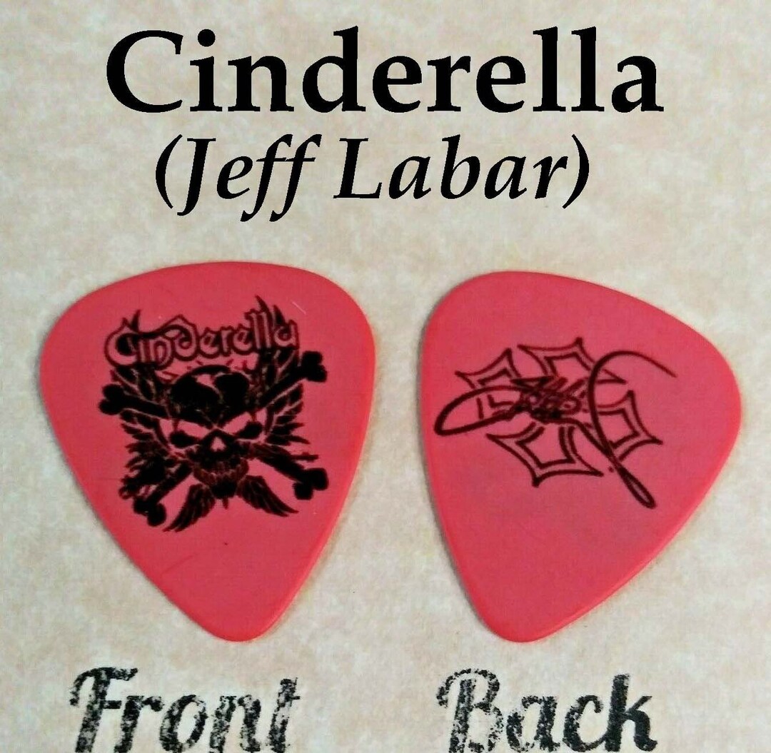 Cinderella Rock Band Double Sided Picture Jeff Labar Signature - Etsy