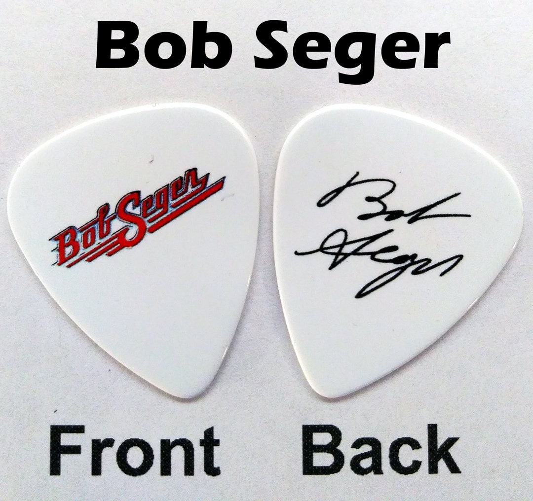 Bob Seger Signature Guitar Pick 04 - Etsy