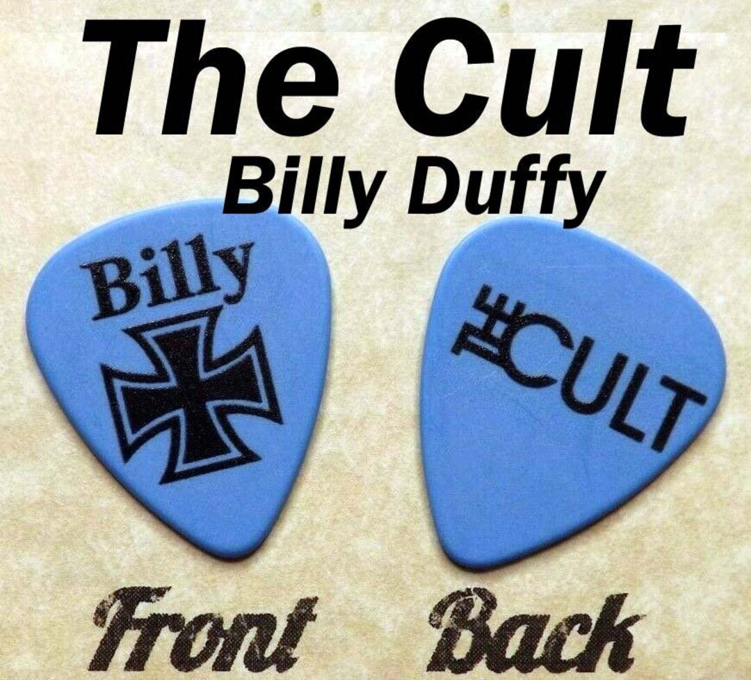 The Cult Billy Duffy Signature Guitar Pick E9 - Etsy