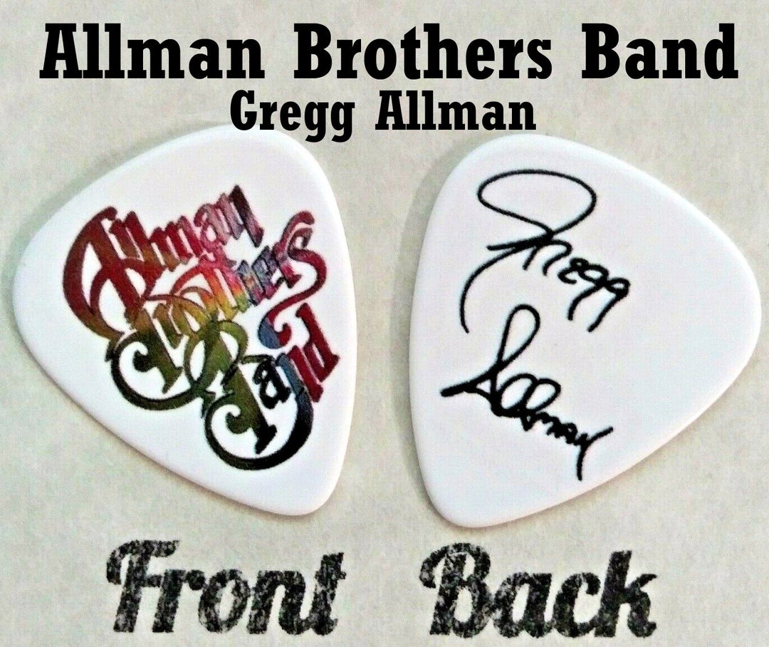 Allman Brothers Band Classic Rock Band Double Sided Picture Gregg ...
