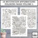 26 Motivation Affirmations Coloring Pages Volume 1, Inspirational ...