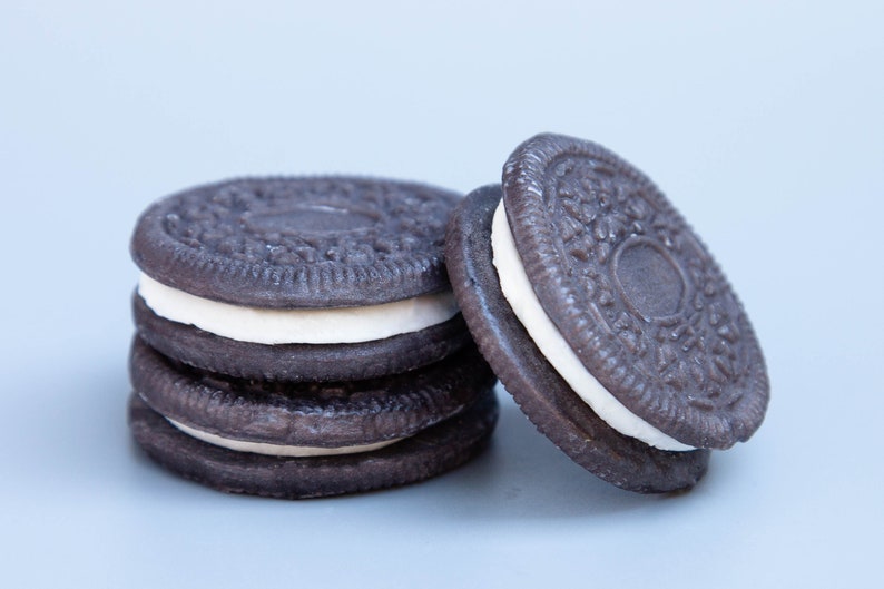 Oreo-style Soap (set of 3) - Etsy