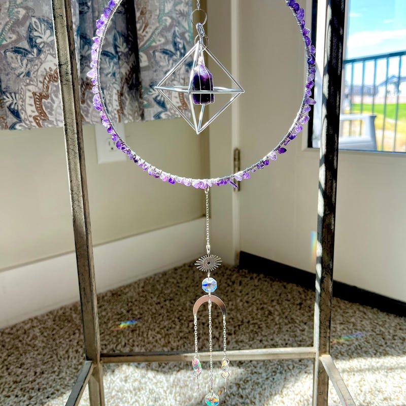 Boho Suncatcher - Etsy