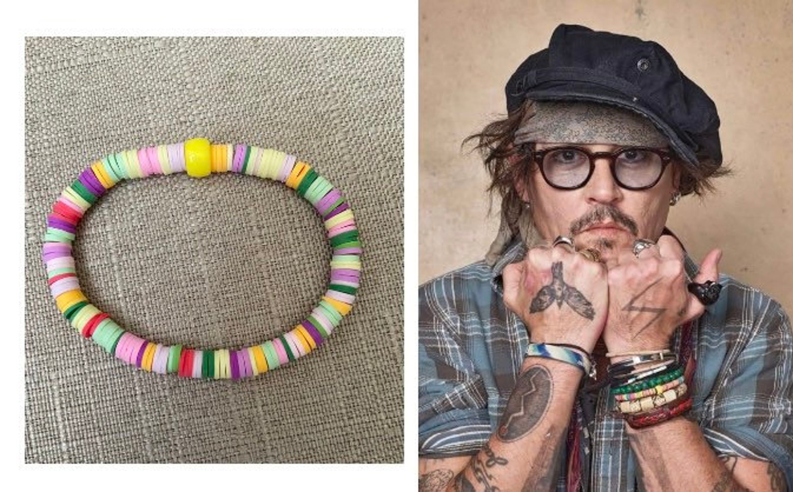 Johnny Depp Bracelet johnny Depp Jewelry Gift Holiday Johnny Depp Rings ...