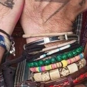 Johnny Depp Inspired Malachite Bracelet Johnny Depp Rings Art - Etsy