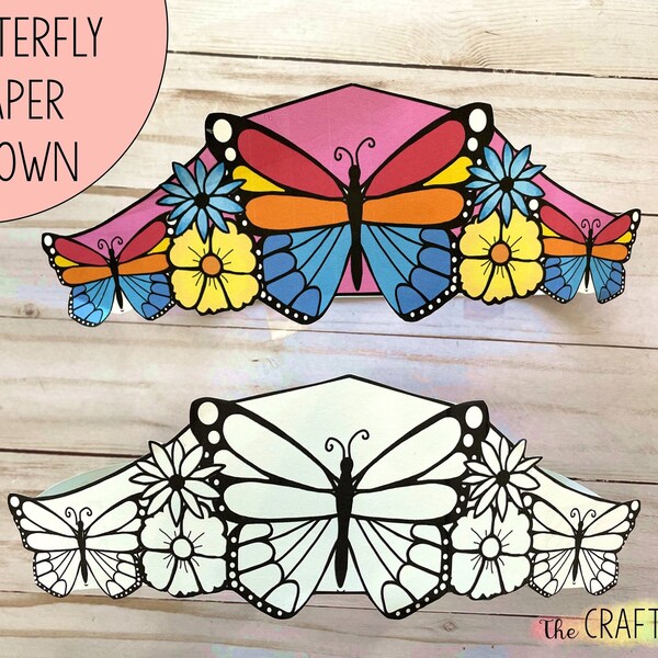 Butterfly Crown - Etsy