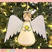 Christmas Angel Tree Decoration (printable Craft Template) - Etsy