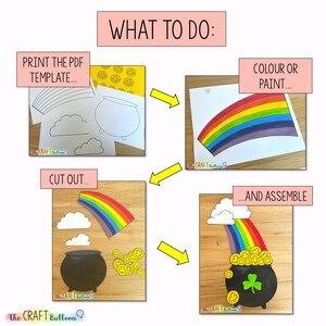 Pot of Gold (printable Craft Template) / St. Patrick's Day Craft for ...