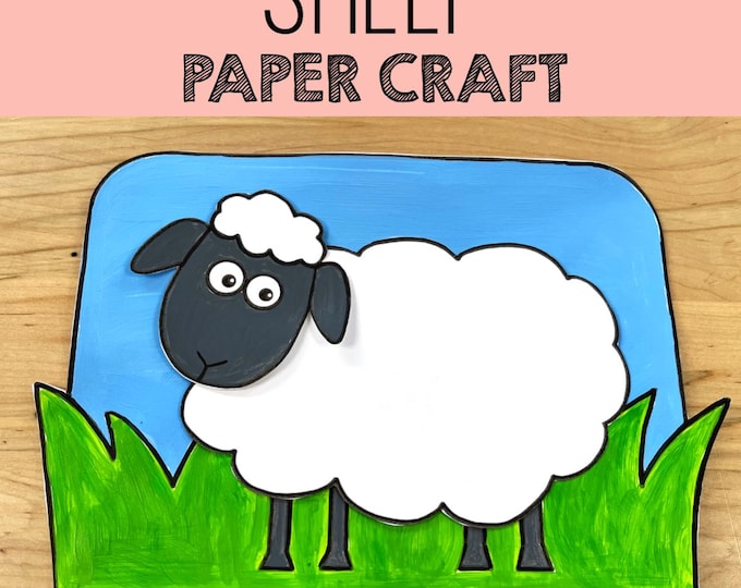 Build a Barnyard Craft (printable Template) / Printable Kids Craft ...