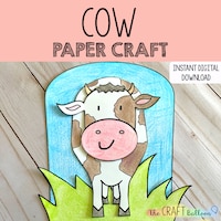 Build a Barnyard Craft printable Template / Printable Kids Craft ...