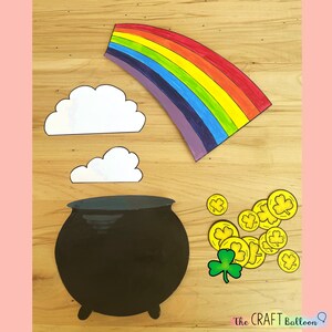 Pot of Gold (printable Craft Template) / St. Patrick's Day Craft for ...