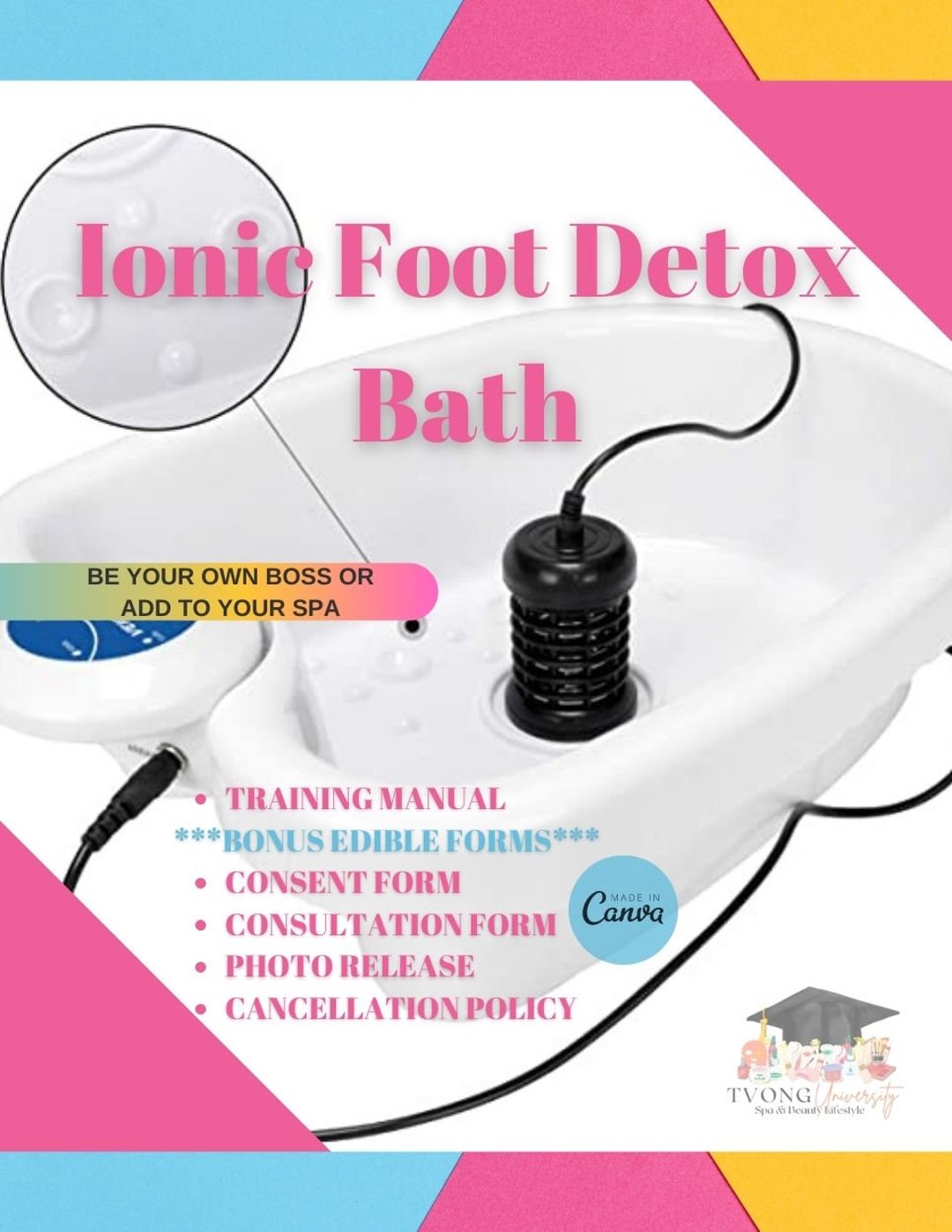 Foot Ionic Detox Training Manual - Simple Too the Point Course *bonus ...