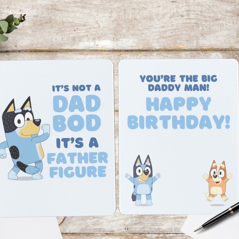 Bluey Birthday Printable - Etsy