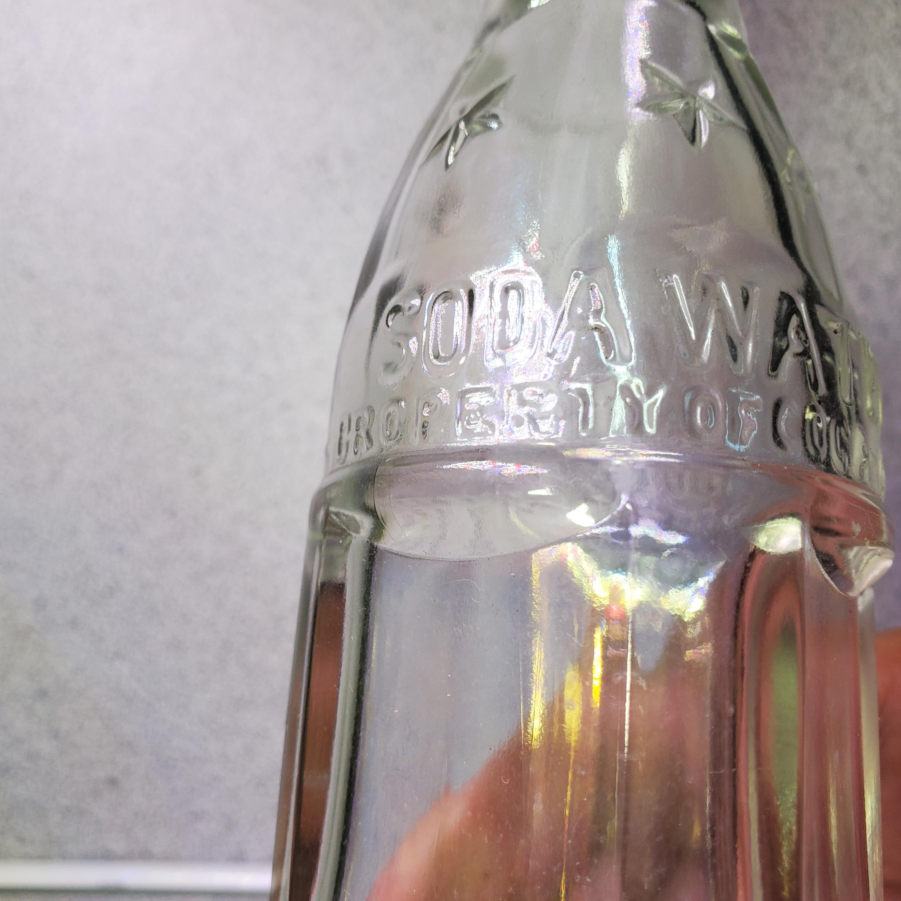 Rare!-vintage Coca Cola Seltzer Water Bottle, Avon Park Fl 50s 60s - Etsy