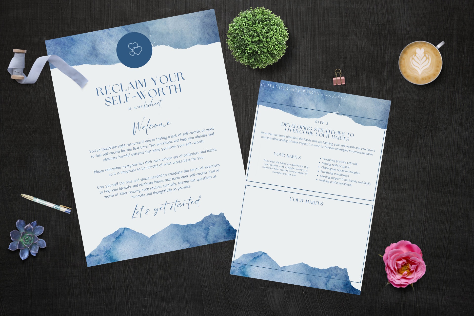 Self-worth Worksheet Digital Worksheet Personal - Etsy