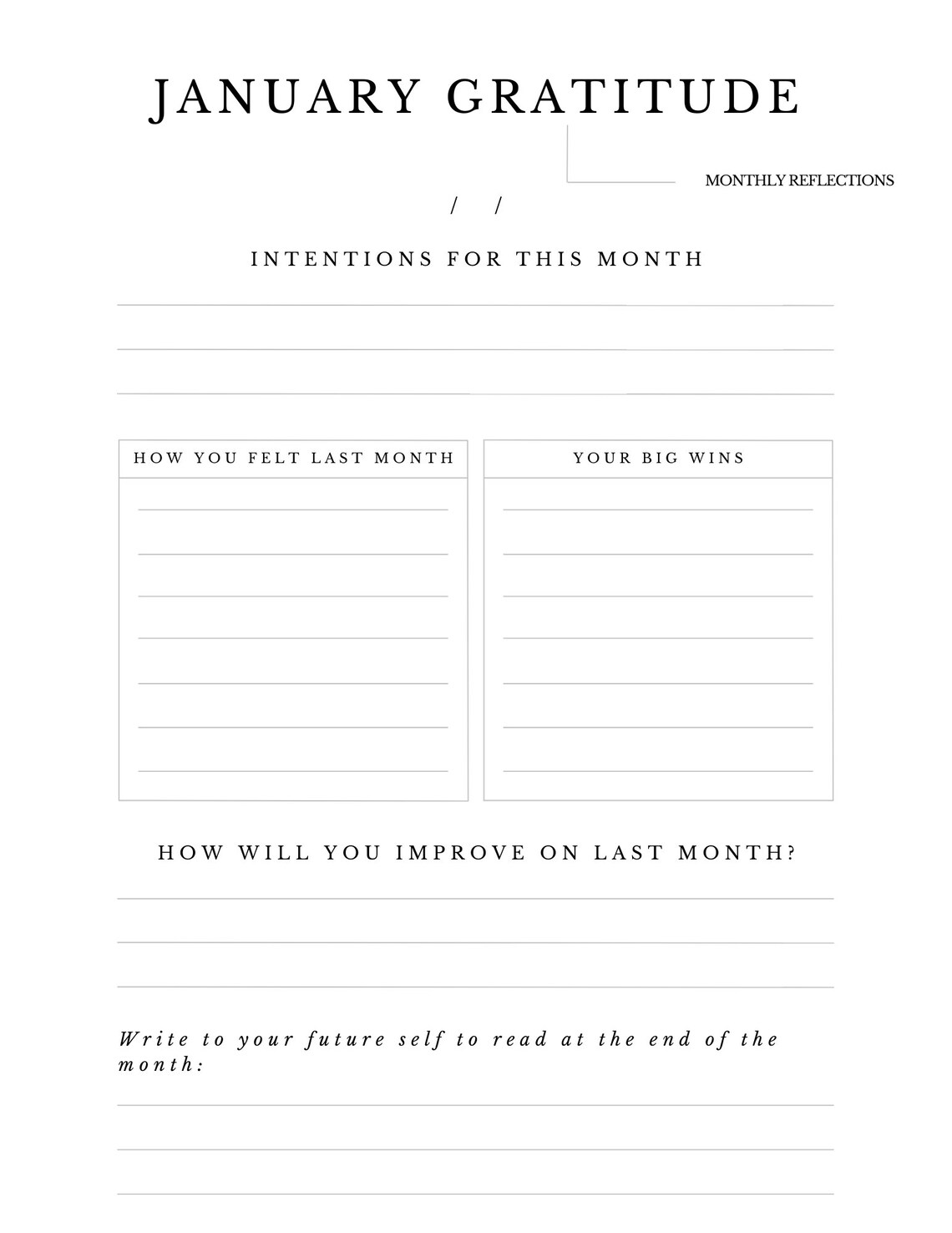 Gratitude Journal Planner With Gratitude Journal Prompts for Loving ...