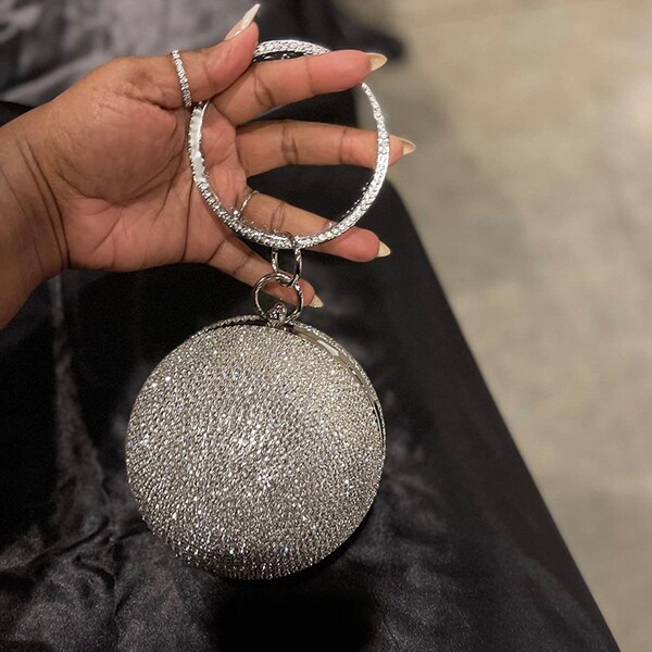 Rhinestone Ball - Etsy